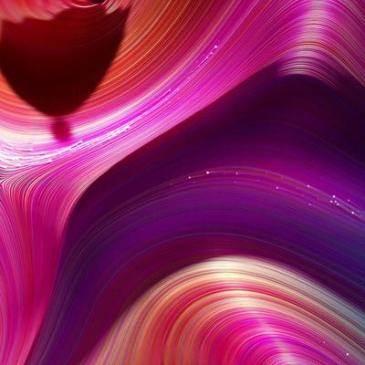 Purple waves colorful line abstract - KDE Store