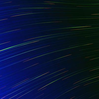 Blue Rays Glare Waves Dark Background - KDE Store