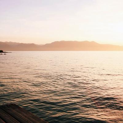 2018 beach ocean horizon sunrise nature - KDE Store