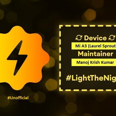 Manoj's Android Builds - Xiaomi Mi A3 - KDE Store