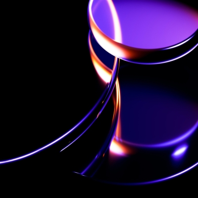 Purple Glare Lens Abstract Design - KDE Store
