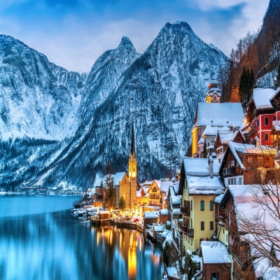 Winter Instagram Hallstatt Austria - KDE Store