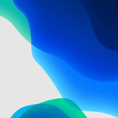 iOS 13 Blue Gradient Abstract - KDE Store
