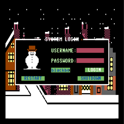 Commodore 64 Animated Christmas Town - KDE Store