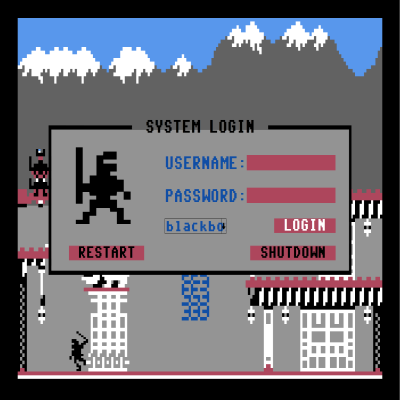 Commodore 64 Animated Ninja - KDE Store