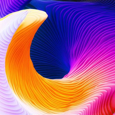 3D Color abstract - KDE Store