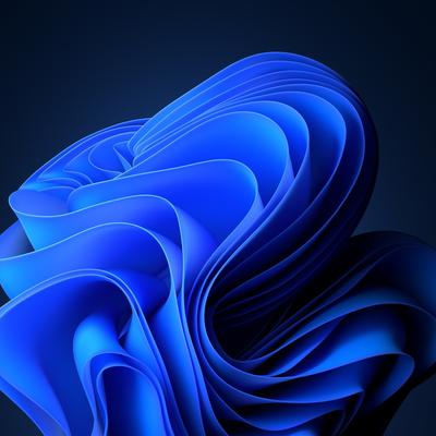 Dark Blue Folds - KDE Store