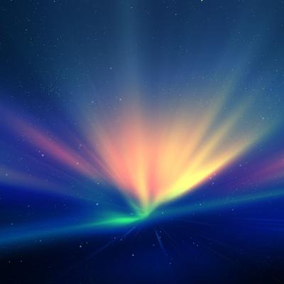 light blue rays shine - KDE Store