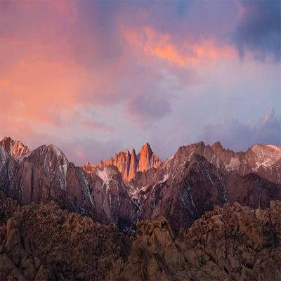 Sunset mountains - KDE Store