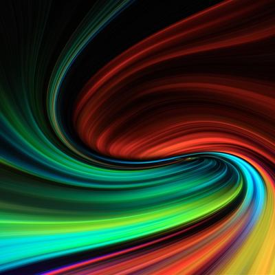 / Colorful Curve Spiral Abstract Art Design 5K - KDE Store