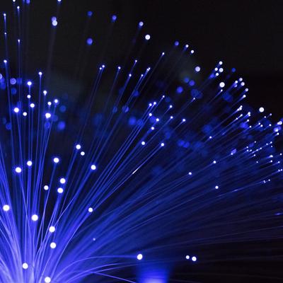 Blue abstract beam lines dark closeup - KDE Store