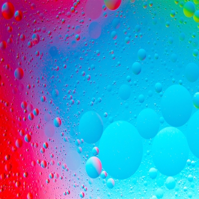 Red blue green vibrant abstract - KDE Store