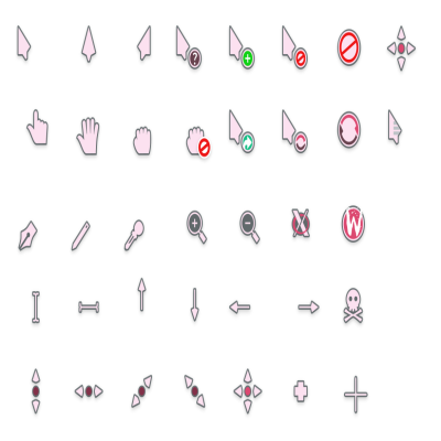 zinia cursors light - KDE Store