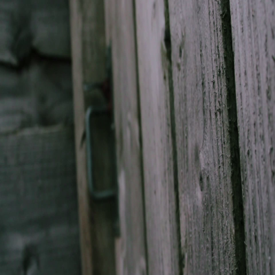 Rain Drops On an Old Wooden Gate - KDE Store