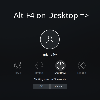 Alt-F4 Desktop - KDE Store