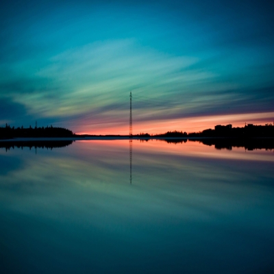 sunset_reflection-Summer_landscape_wallpaper - KDE Store