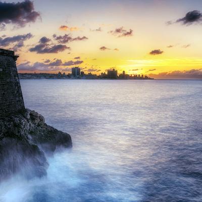 Cuba Havana Coast Cliffs Sunrise Scenery 5K - KDE Store