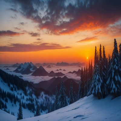 nature sunset - KDE Store