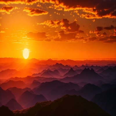 sunset landscape - KDE Store