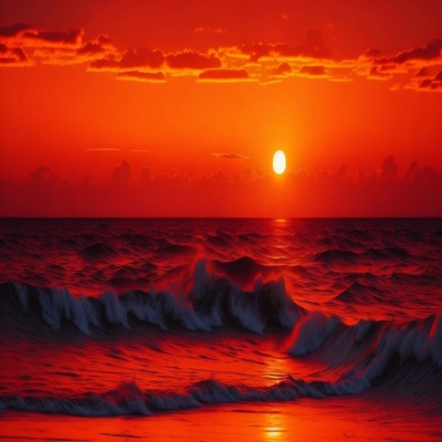 sunrise beach horizon - KDE Store