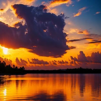 sunset sky twilight - KDE Store