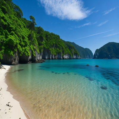 View of natural beach - KDE Store