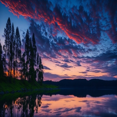 blue clouds sun - KDE Store