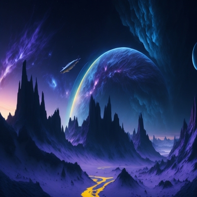 fantasy landscape - KDE Store