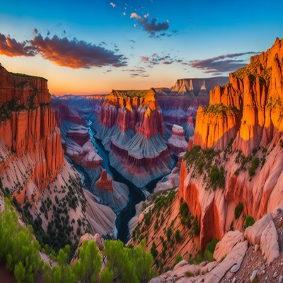 summer Colorful canyon - KDE Store