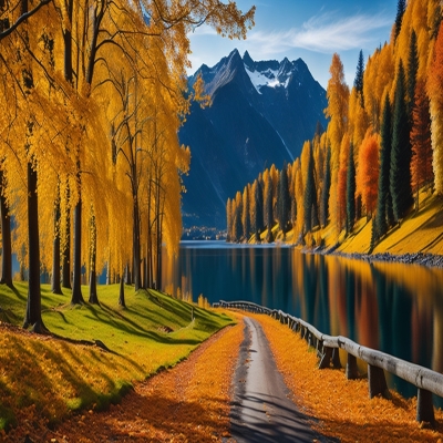Wonderful Autumn Landscape - KDE Store