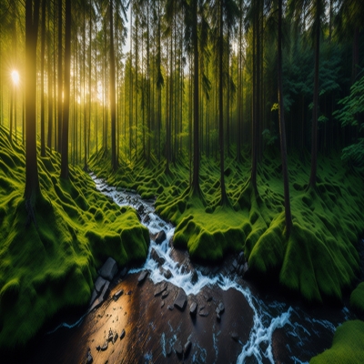 Green forest - KDE Store