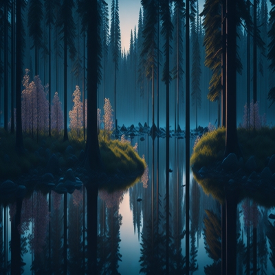night forest wallpaper - KDE Store