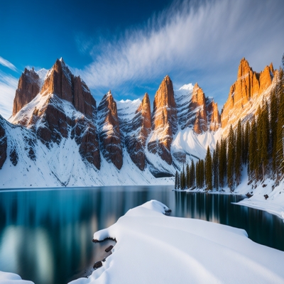 Fantastic Winter Landscape - KDE Store