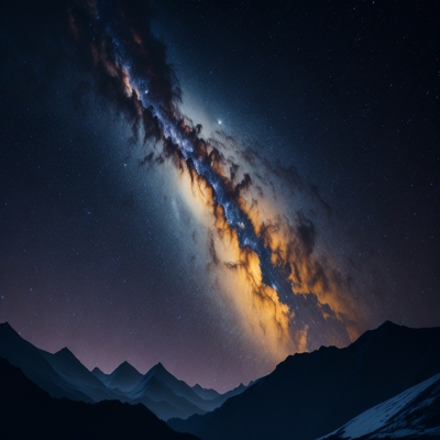 Milky way sky - KDE Store