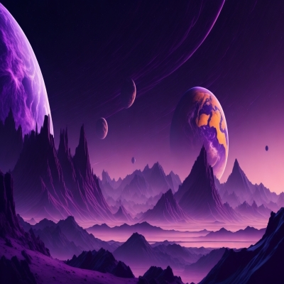 Space Landscape - KDE Store