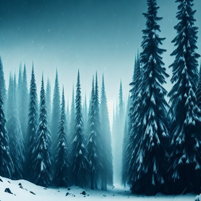 Winter Magical Forest - KDE Store