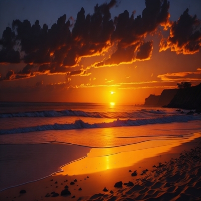 Sunrise Sunset Beach - KDE Store