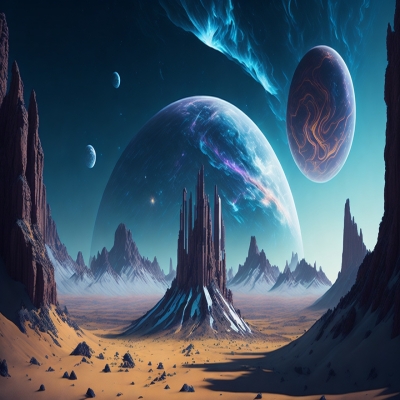 Alien world wallpaper - KDE Store