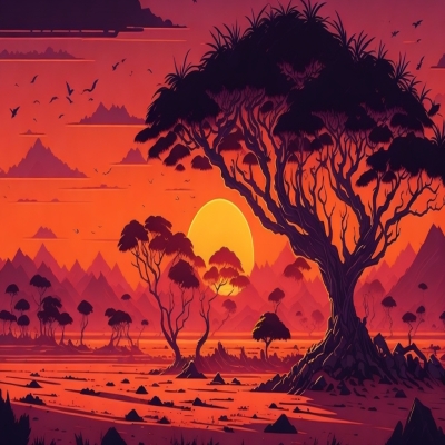 Digital artwork illustration - KDE Store