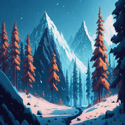 Forest landscape wallpaper - KDE Store
