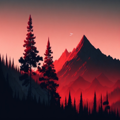 Forest landscape wallpaper - KDE Store