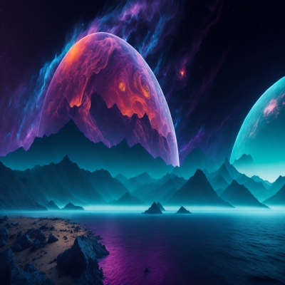 Alien world wallpaper - KDE Store