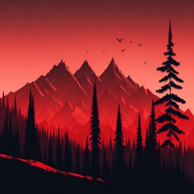 Forest landscape wallpaper - KDE Store