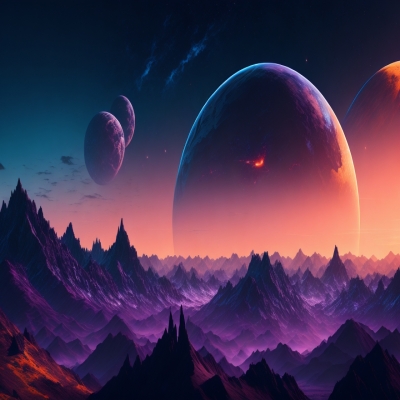 Alien world wallpaper - KDE Store