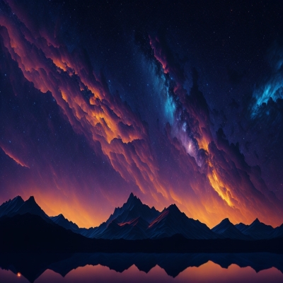 Light space wallpaper - KDE Store