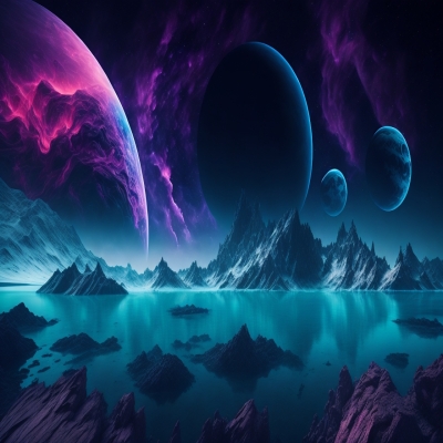Space galaxy sky wallpaper - KDE Store