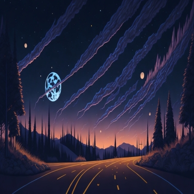 Fantasy road wallpaper - KDE Store