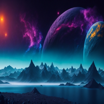Fantasy alien world wallpaper - KDE Store