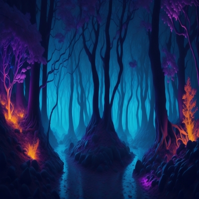 Fantasy forest wallpaper - KDE Store