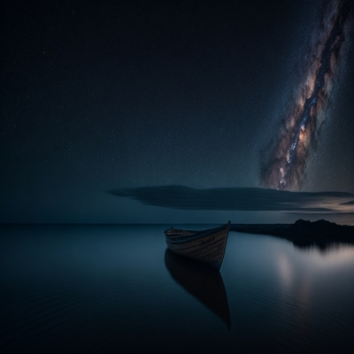 Dark boat wallpaper - KDE Store